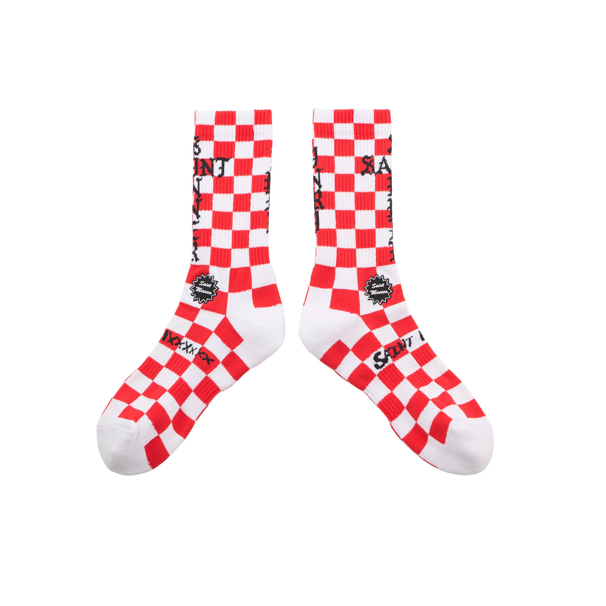 SM-HR1-0000-118/SOCKS/SINNER/WHITE+RED | SAINT Mxxxxxx | THE GROUND ...